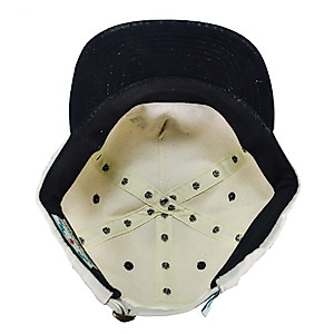 Sendero Provisions Co. Shootin Hand Hat Screen Printed Strapback Cap Off-White, One Size