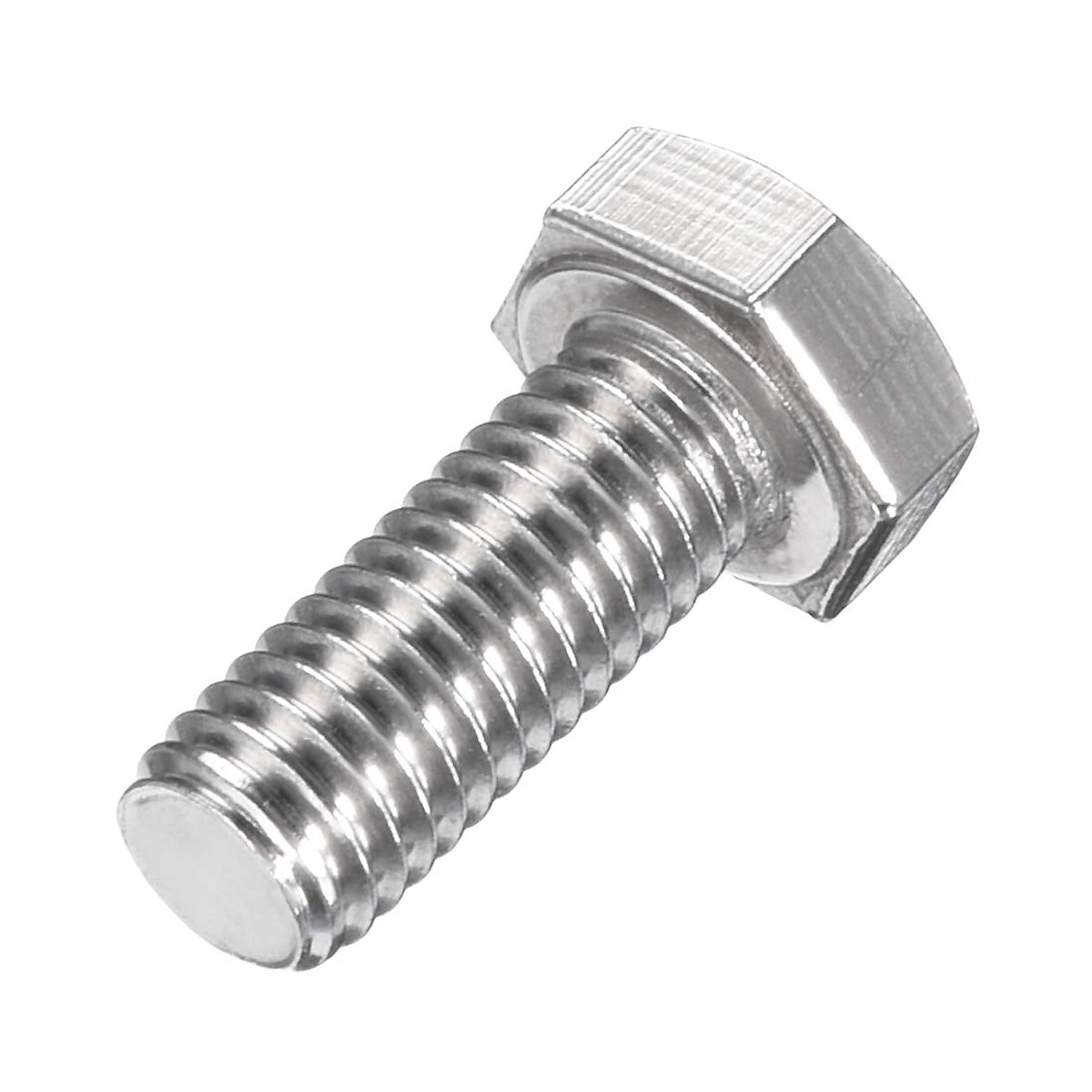 uxcell M8x20mm Hex Bolts 304 Stainless Steel Hexagon Left Hand Screw Bolt 2pcs
