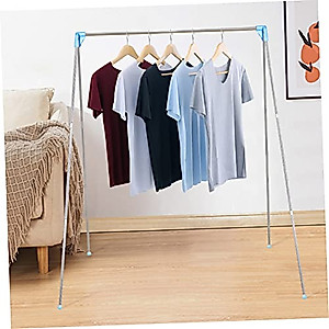 Didiseaon Drying Rack Collapsible Clothes Rack Foldable Laundry Rack Clothing Storage Rack Travel Clothes Space- Saving Laundry Garment Bags for Travel Stainless Steel Rack Coat Rack Hanger