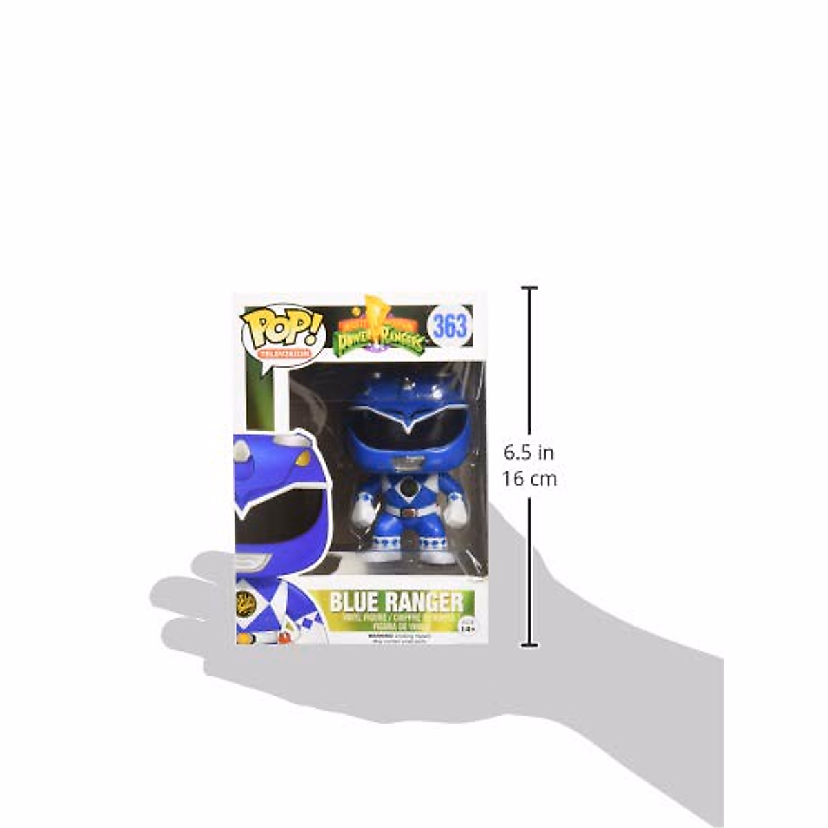 Funko POP TV: Power Rangers - Blue Ranger Action Figure