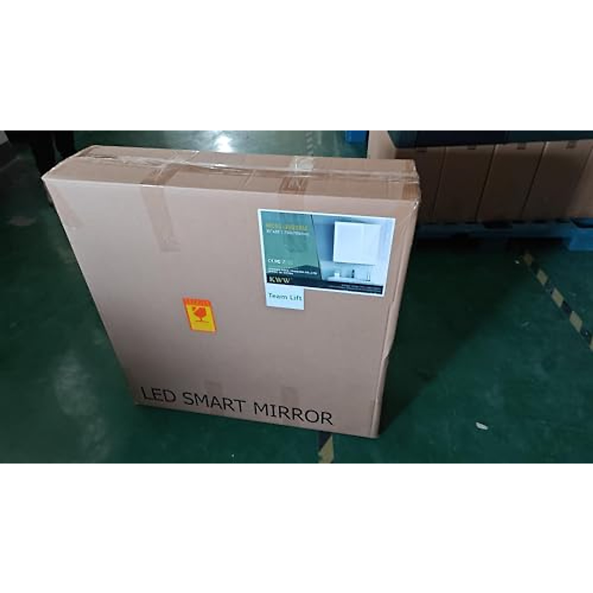 KWW 30 x 28 Inch Double Doors LED Lighted Bathroom Medicine Cabinet, Defogger, Dimmable, 3 Color Light Makeup Mirror, Outlets & USBs, Easy to Install, Wall Mounted Mirror Cabinet