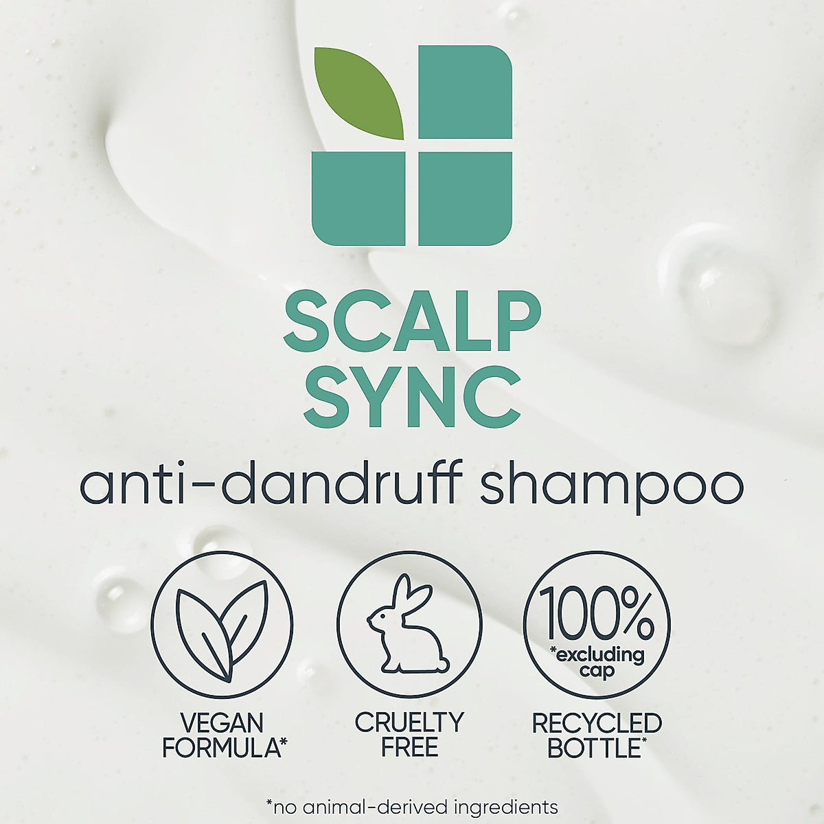 BIOLAGE Scalp Sync Anti-Dandruff Shampoo | Targets Dandruff, Controls The Appearance of Flakes & Relieves Scalp Irritation | Paraben-Free | Vegan