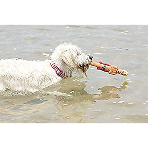 DOOG - The Supersticks Incredible Stalk Fetch Toys Safer Than Real Sticks, Splinter Free, Glow-in-The-Dark Eyes, Floats, Easy to Clean