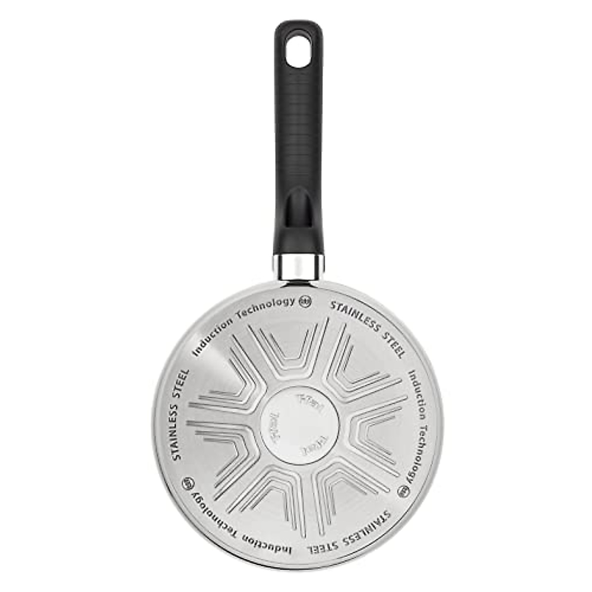 Tefal Comfort Max Stainless Steel 3 Piece Set (14cm Milkpan, 16/18cm Saucepans with Lids), Unique, Silver