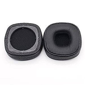 CRUVURBI Replacement Earpads for Marshall Major III 3 Headphone Ear Cushions Muffs Sponge Sleeve Earmuff 1Pair black