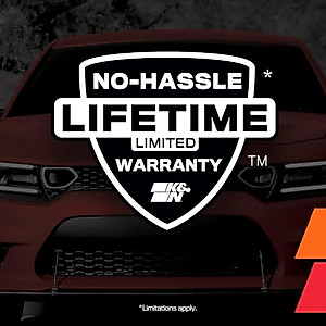 K&N Engine Air Filter: Increase Power & Towing, Washable, Premium, Replacement Air Filter: Compatible 1995-2017 Ford Super Duty V8/V10 (E150, E250, E350, E450, Mustang and other vehicle models) E-0945