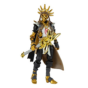 FORTNITE ORO (Master Grade) - 4-Inch Articulated Figure with Back Bling, Harvesting Tool, and Weapons