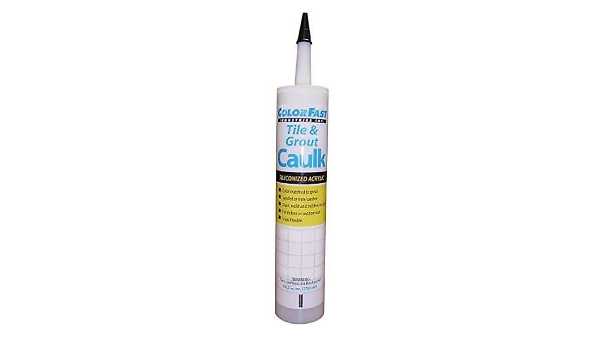 Bright White Sanded Color Fast Caulk for Perfect Matching