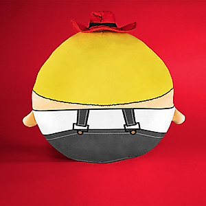 Bleacher Creatures Sleep Squad Nebraska Huskers Herbie 12" Mascot Kiri Cloud Pillow Plushie - Official Collegiate Plush