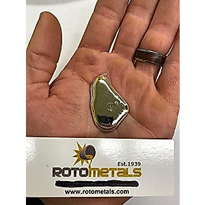 RotoMetals Gallium Spoon Mold + Gallium -Create a Magic Disappearing/Bending/Melting Gallium Spoon, Includes Syringe with Gallium Included