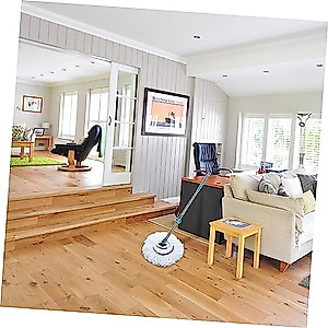 Baluue Mop Replacement Head Floor Mops Floor Cleaner Mop Cleaning Mops Refill Industrial Mop Handle Commercial Automatic Spray Refill Mop Head for Home Mop Accessories Mop Cleaning Head