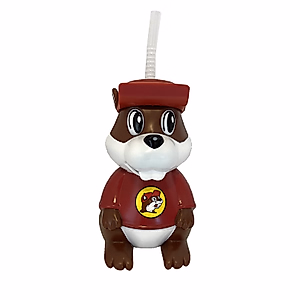 Buc-ee's Beaver 3D Sipper Drink Tumbler with Straw