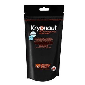 Thermal Grizzly - Kryonaut - 11.1 Gram/3 ml - Extremly High Performance Thermal Paste - For Demanding Applications and Overclocking CPU/GPU/PS4/PS5/Xbox