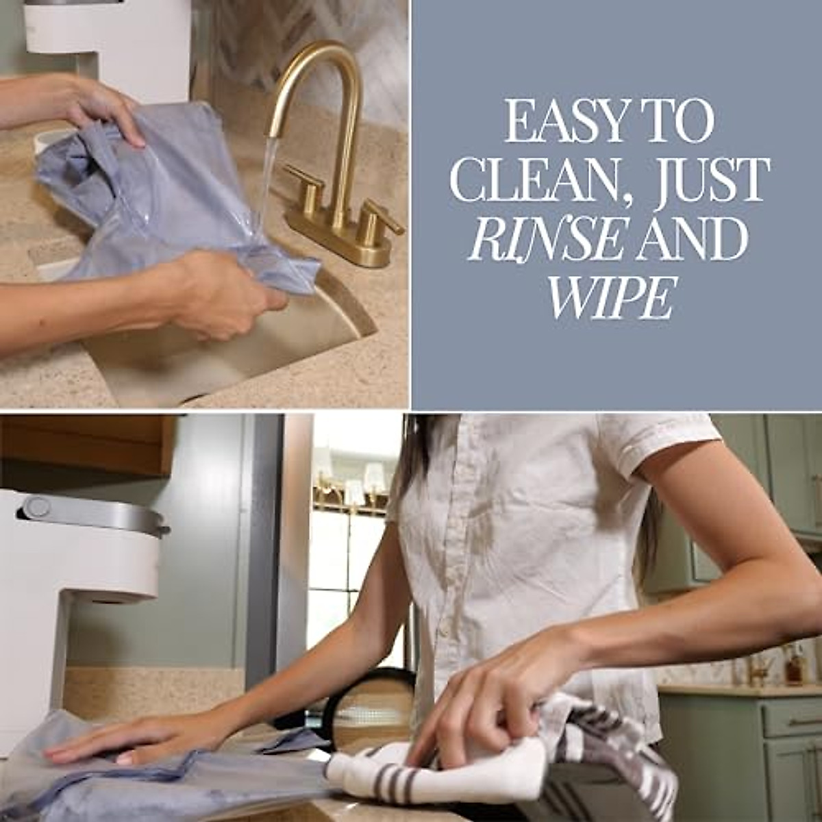 Carly's Place Sourdough Bread Bags - 2 Pack Linen Bread Bag for Bread Storage of Homemade Bread, Easy to Wash, Keeps Bread Fresh Longer, Modern Kitchen Design