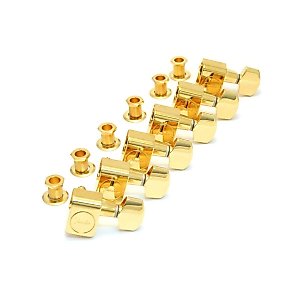 Fender American Series Stratocaster Guitar Tuners with Gold Hardware Set of 6 Gold, Stocking Stuffers, Guitar Accessories