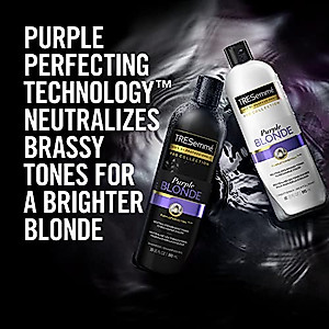 TRESemmé Pro Collection Purple Blonde Conditioner for Blonde and Silver Hair Hair Conditioner for Brilliant Color 20 oz