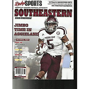 LINDY'S SPORTS SOUTHEASTERN 2018 PREVIEW, (AMERICA'S LEADING FOOTBALL AUTHORITY