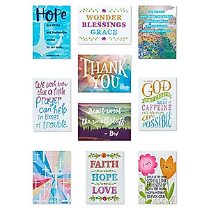 American Greetings Religious Lunch Box Notes for Kids, Faith and Joy (40-Count)
