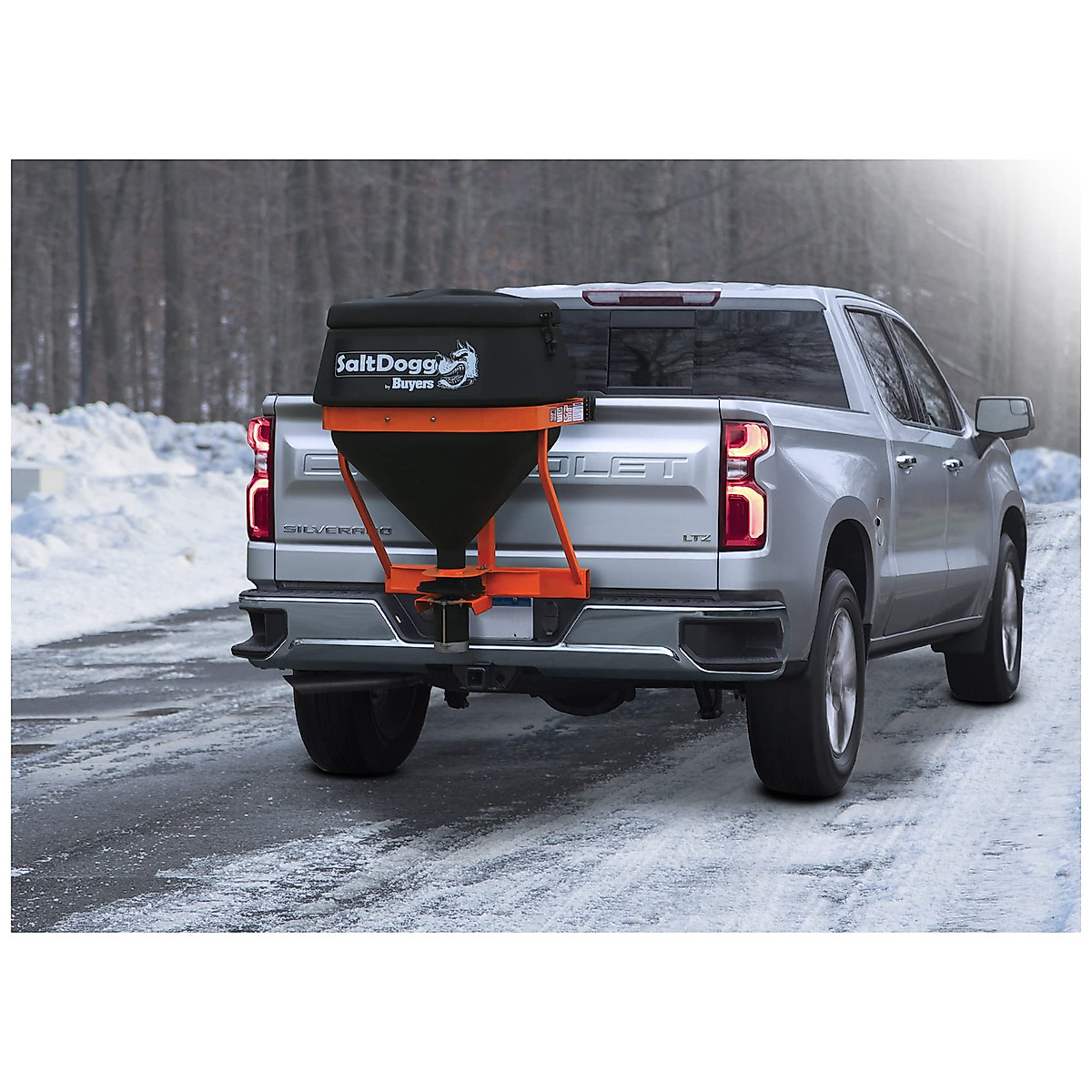 Buyers Products TGS01B SaltDogg 8 Cubic Foot Tailgate Salt Spreader