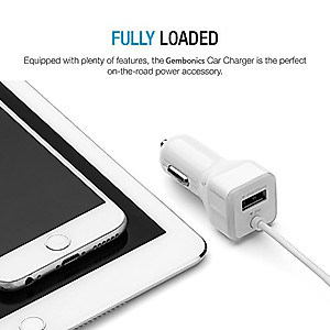 iPhone Car Charger, [Apple MFI Certified] Car Charger for iPhone 14, 13, 12, 11, X, XR, XS, Pro, 8 Plus, 7 Plus, Pro Max, iPad Pro, Air 4, Mini with Extra USB Port