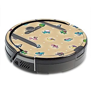 MightySkins Skin Compatible with Shark Ion Robot R85 Vacuum Minimal Cover - Cute Kittens | Protective, Durable, and Unique Vinyl wrap Cover | Easy to Apply, Remove | Made in The USA