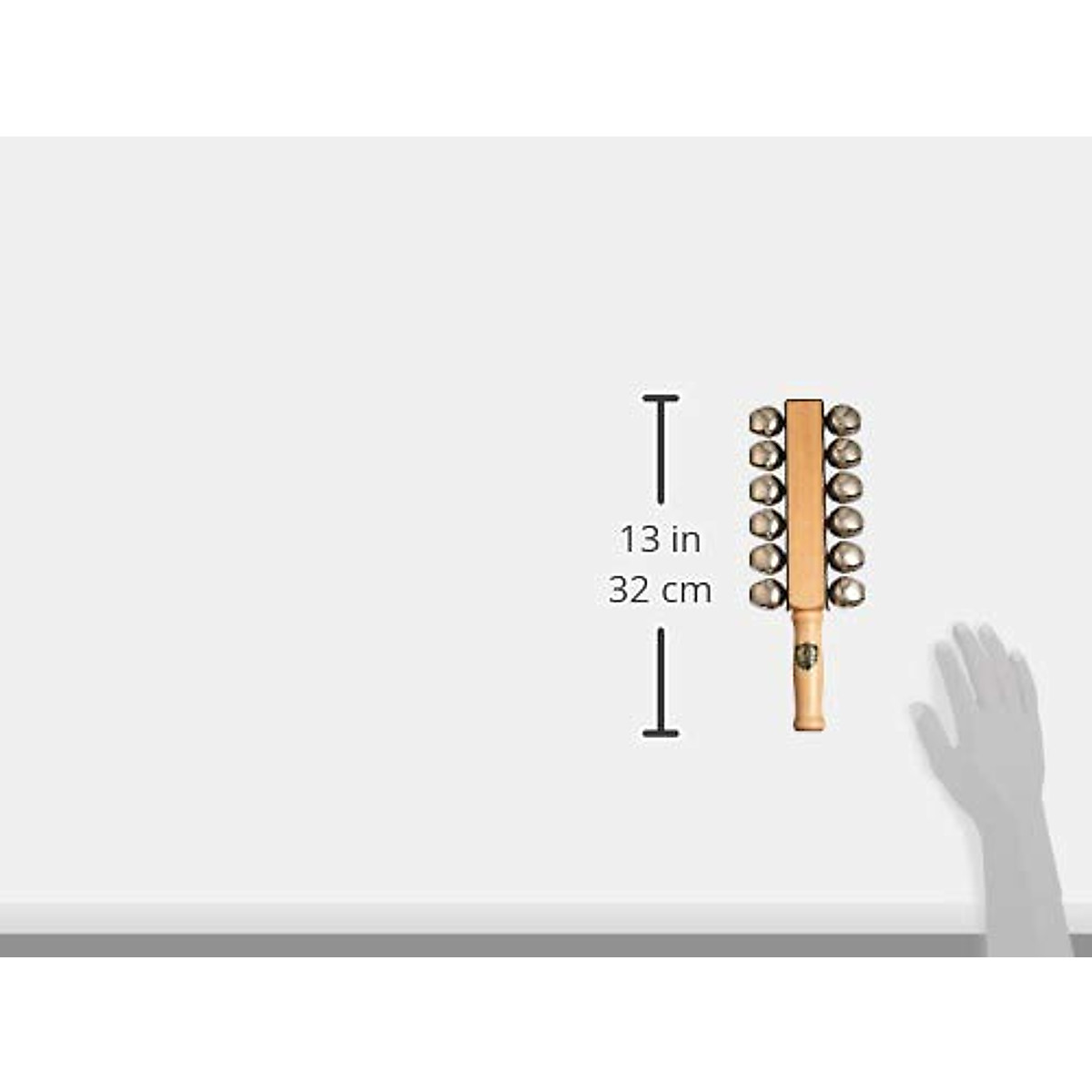 Latin Percussion CP373 Sleigh Bell 12 Jingles