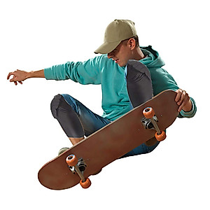 Bohope Kids Youth 5-15 Years Padded Leg Compression Sleeve Knee Guards Protective for Basketball, Baseball, Football Goalkeeper, Volleyball, Skating, Cycling.Universal for Boys and Girls