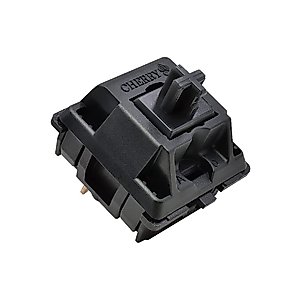 Granvela Cherry MX Black Keyswitch (10 Pack) - MX1AG1NN | Plate Mounted | Linear Switch |