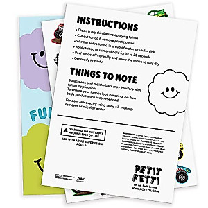 xo, Fetti Monster Truck Party Supplies Temporary Tattoos - 42 Metallic Styles | Trucks, Big Cars, Finish Lines + Flames