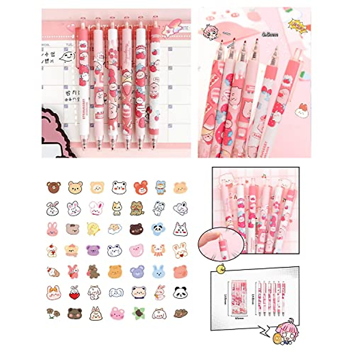 OATSBAS Kawaii Backpack for Teen Girls and Boys, Cute Elementary Bookbag, Perfect for Middle School, Over 3 Yeas Old. (2#Purple-sets)