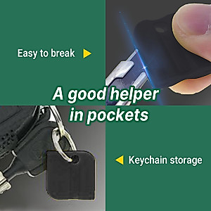 25mm Heavy-Duty Utility Knife, Box Cutter Retract 10pcs SK-5 Blades with Blade Disposal Container, Snap-Off Cutters with Rubber Grip Extended Use forfor Cardboard, Boxes, DIY Crafts