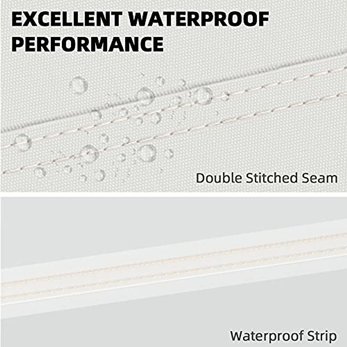 Patio Chair Covers for Outdoor Furniture Lounge Club, Waterproof and Heavy Duty Lawn Adirondack Rocking Chair Covers, Outside Furniture Water Resistant with All Weather Protection