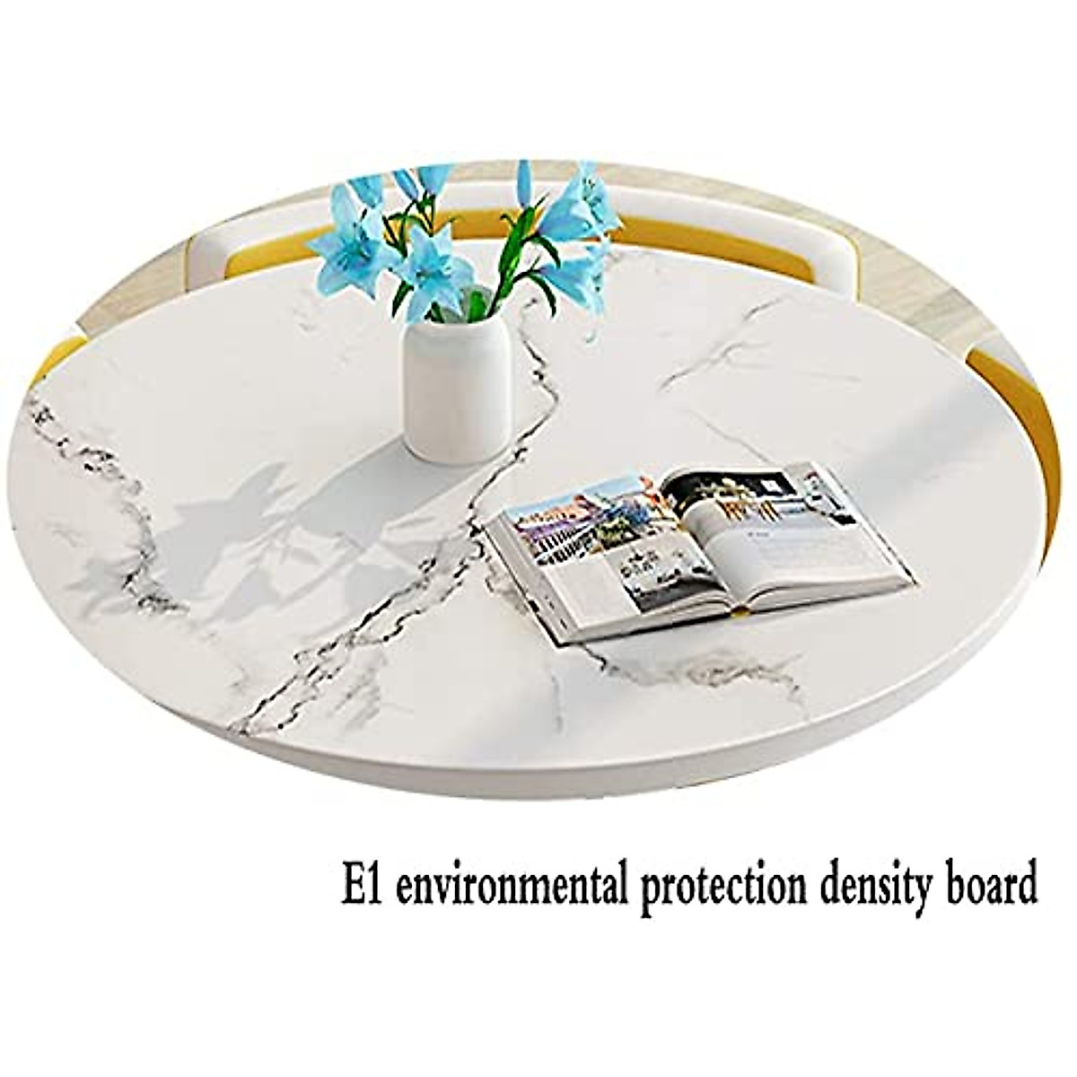 Office Business Hotel Lobby Dining Table Set, Office Table and Chair Set Hotel Reception Lounge Office Table and Chair Set 1 Table and 4 Chairs Leather 80cm Round Table Restaurant Kitchen Bedroom Leis