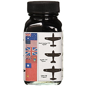 Noodler's Ink Fountain Pen Bottled Ink, 3oz, VMail Midway Blue