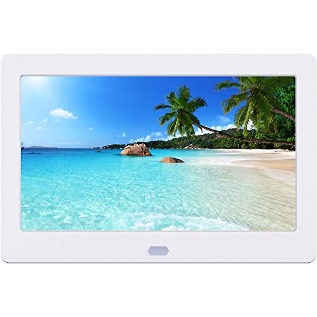 Digital Photo Frame with IPS Screen - 1280x800 Digital Picture Frame with 1080P Video, Music, Photo, Remote Control, Auto Rotate, Calendar, Time