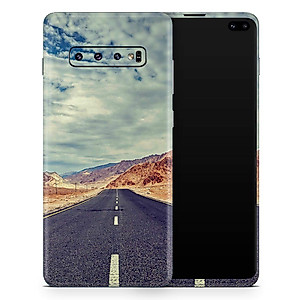 DesignSkinz Desert Road Protective Vinyl Decal Wrap Skin Cover Compatible with The Samsung Galaxy S20 (Screen Trim & Back Glass Skin)