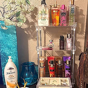 AfooBezos 3-Tire Bathroom Organizer Countertop & 2-Tire Bathroom Organizer Countertop