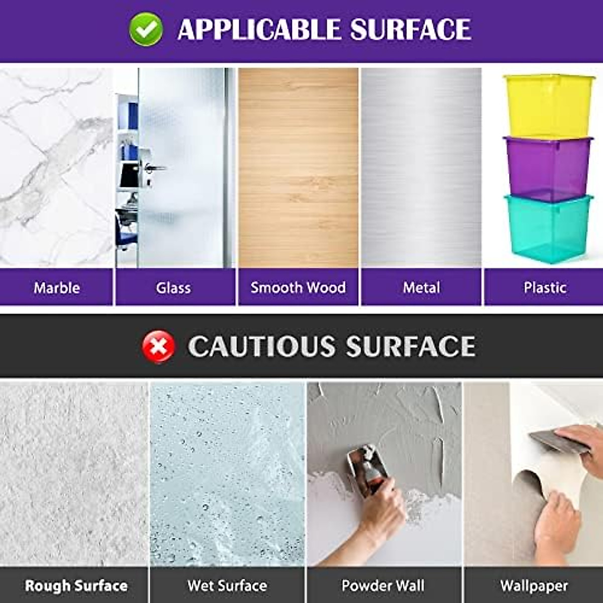 EMITEVER Double Sided Tape, Heavy Duty Acrylic Foam Mounting Tape, 23Ft x 0.6In Two Sided Adhesive Tape, 2 Sided Tape for Automotive, Home, Office Decor