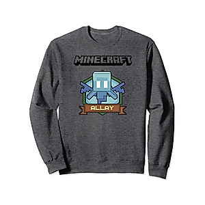 Minecraft Allay Badge Simple Logo Sweatshirt
