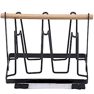 XWOZYDR 1Pcs Bar Metal Glass Cup Storage Rack Water Mug Draining Drying Organizer Holder Stand Useful (Color : D, Size : 1)