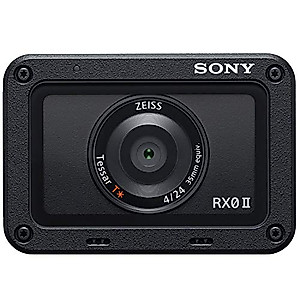 Sony Cyber-Shot RX0 II 15.3MP Ultra-Compact Camera Bundle with 128 GB MicroSDXC UHS-I Memory Card and Shooting Grip and Tripod