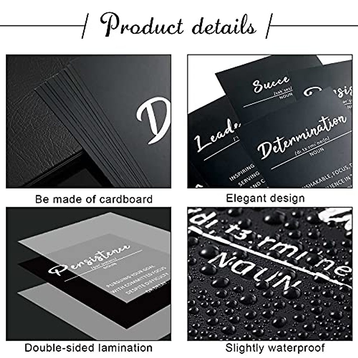 9 Pieces Inspirational Phrases Wall Art Prints Motivational Sayings Quote Posters Positive Prints Decorations for Teens Adults Living Room Office Classroom College Decoration, Unframed, 8 x 10 Inch