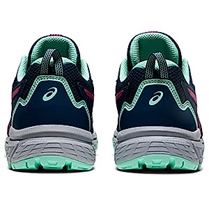 ASICS Women's Gel-Venture 8 Running Shoes, 8.5, MAKO Blue/Pink GLO