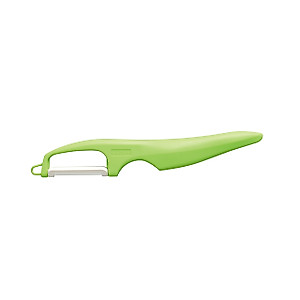 Kyocera Advanced Ceramic Vertical Double Edge Blade Peeler, Green