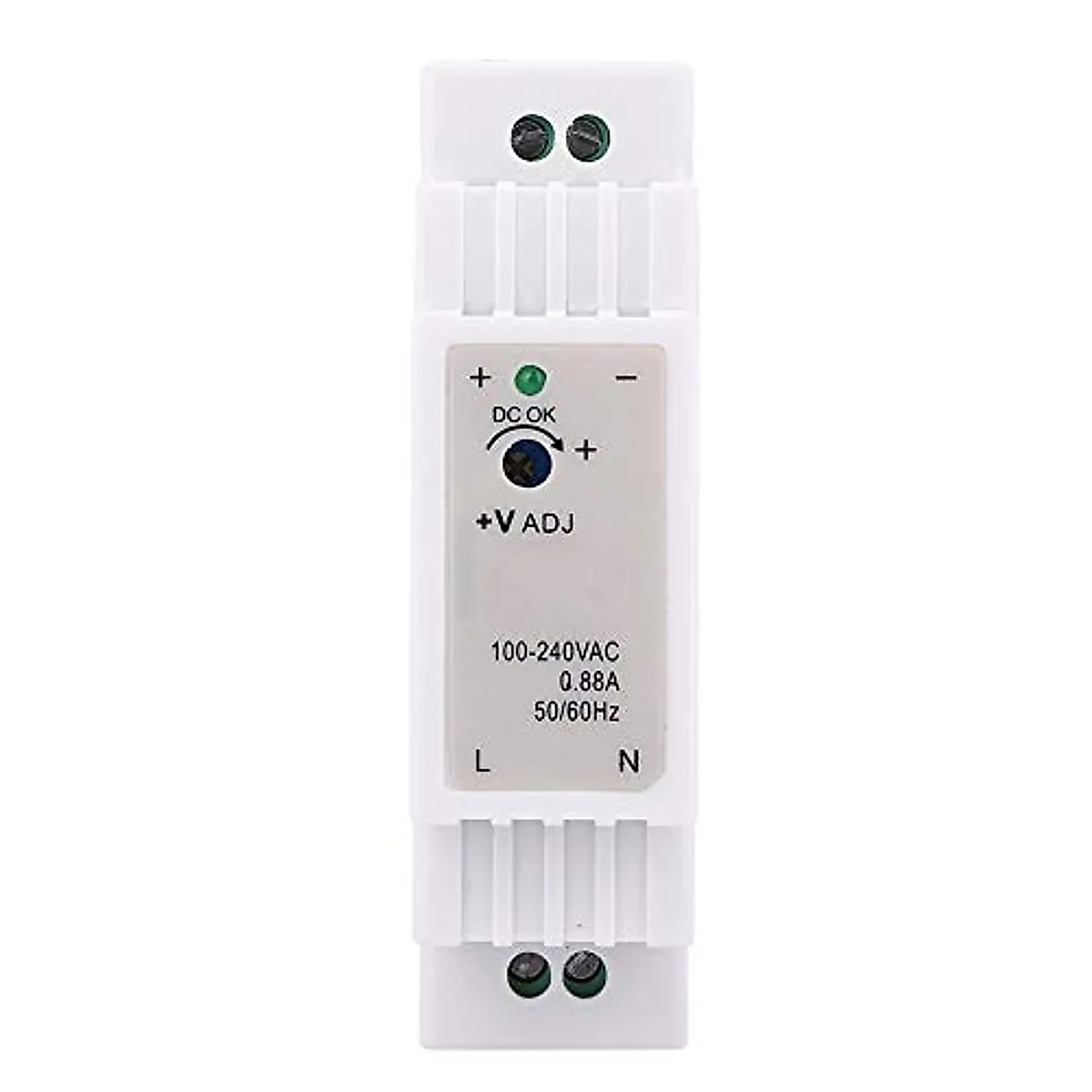 15W 12V 1.25A DIN Rail Power Supply Switching Power Supply with Modulation Method, Stable Output, Low Noise for Control Cabinet, Industrial Control Equipment (DR-15-12)
