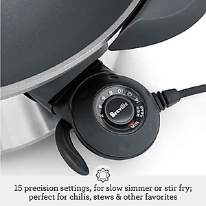 Breville BEW600XL Hot Wok, Brushed Stainless Steel