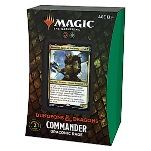 Magic: The Gathering Adventures in the Forgotten Realms Commander Deck – Draconic Rage (Red-Green)