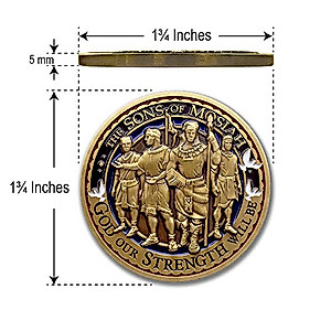 Armor Coin Sons of Mosiah LDS Medallion