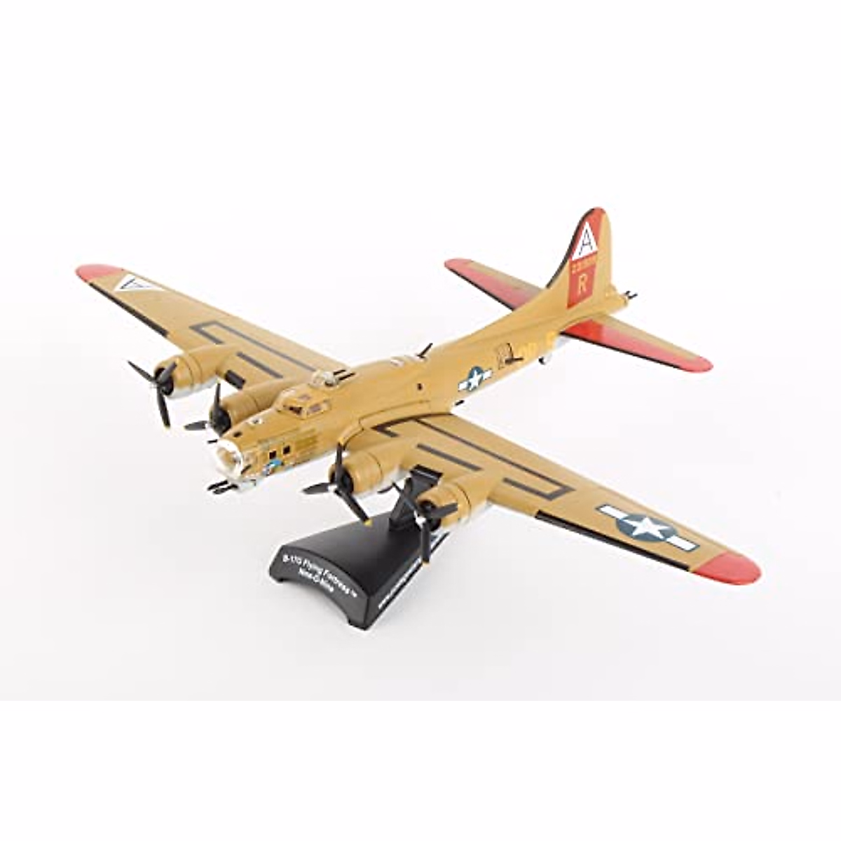 Postage Stamp PS5402-3 USAF B-17G Nine O Nine 1:155 Scale Flying Fortress Diecast Display Model with Stand