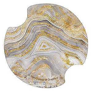 Thirstystone DNQ8 Car Coaster, 2.25", Multicolor